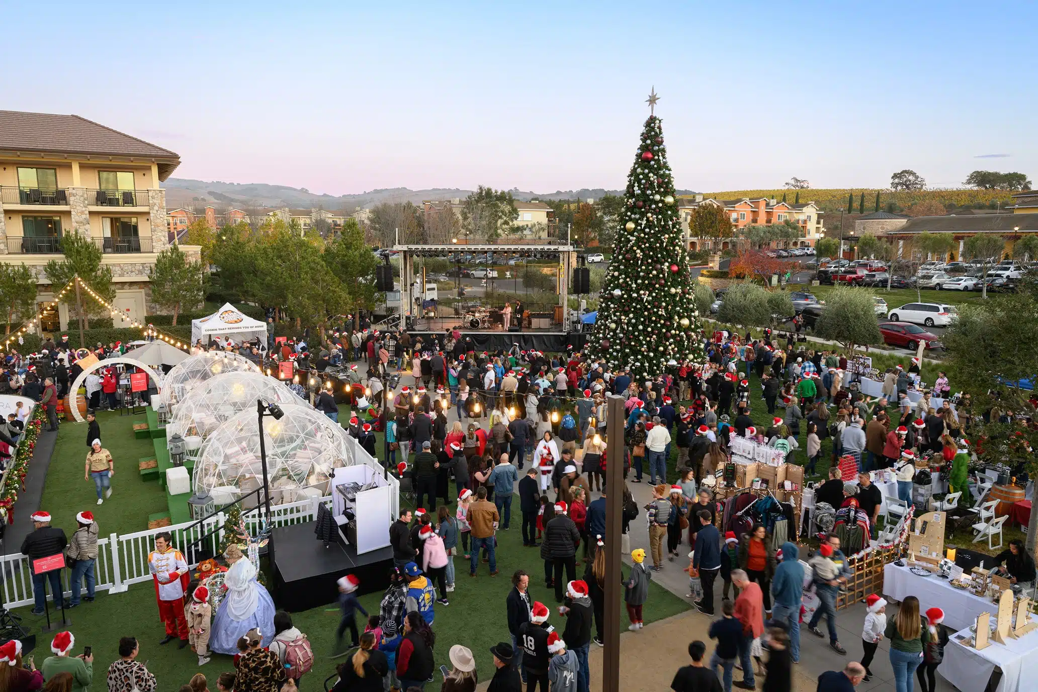 Tree Lighting Ceremony at The Meritage Resort - Yountville